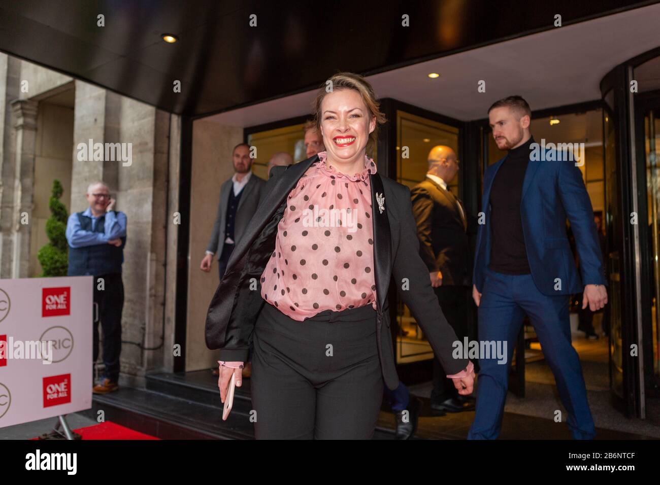 Sharon Marshall at the TRIC Awards 2020 at The Grosvenor House. 10th ...