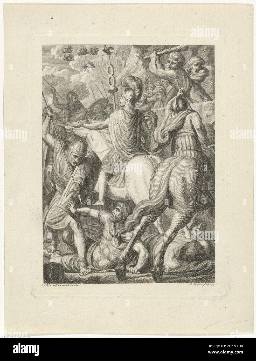 Germanicus sees six eagles hi-res stock photography and images - Alamy