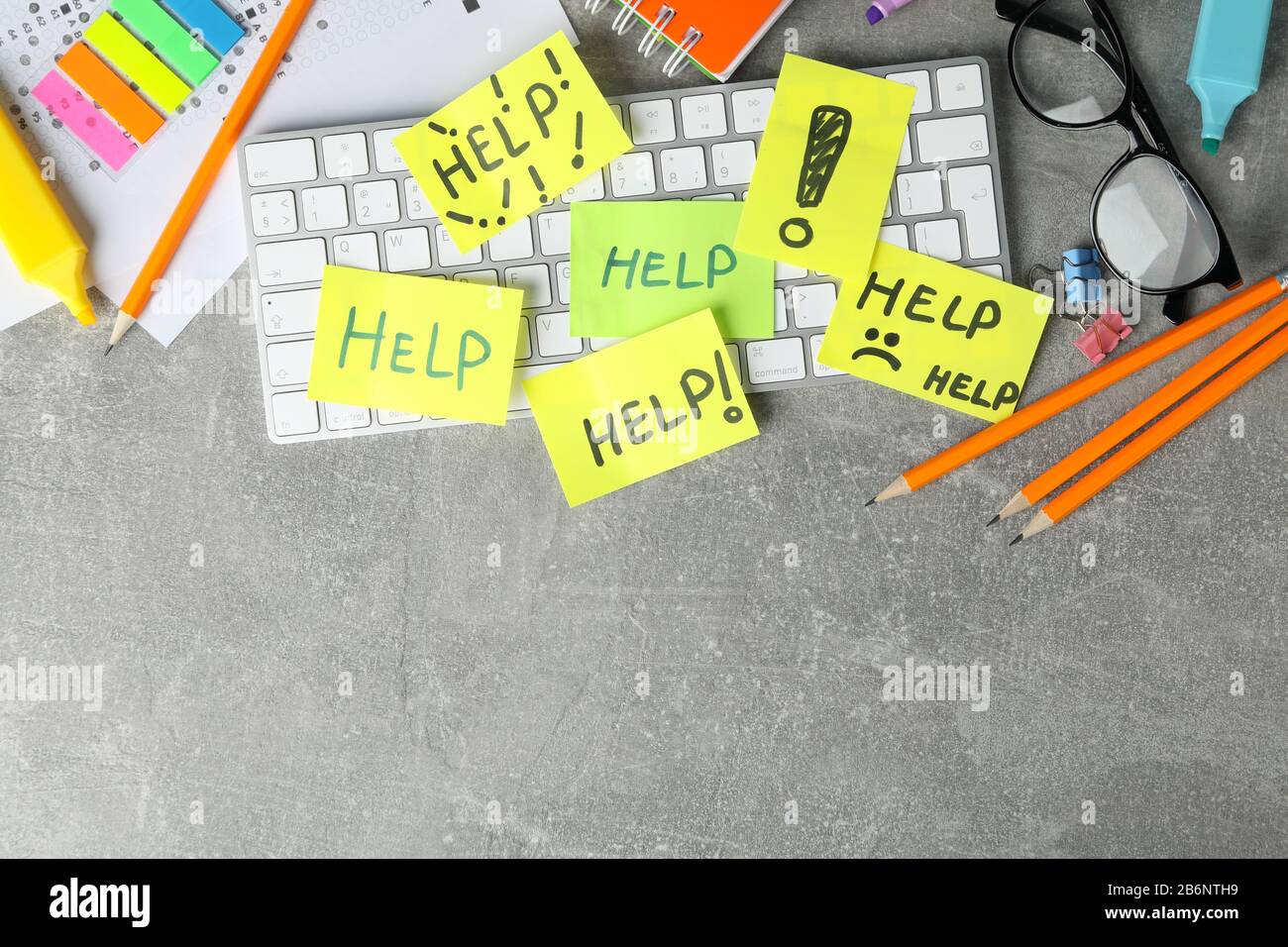 Space inscriptions on background hi-res stock photography and images ...