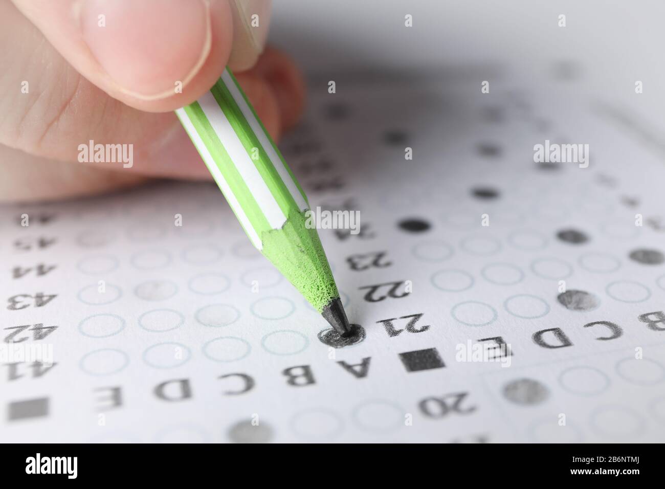 Test sheet hi-res stock photography and images - Alamy