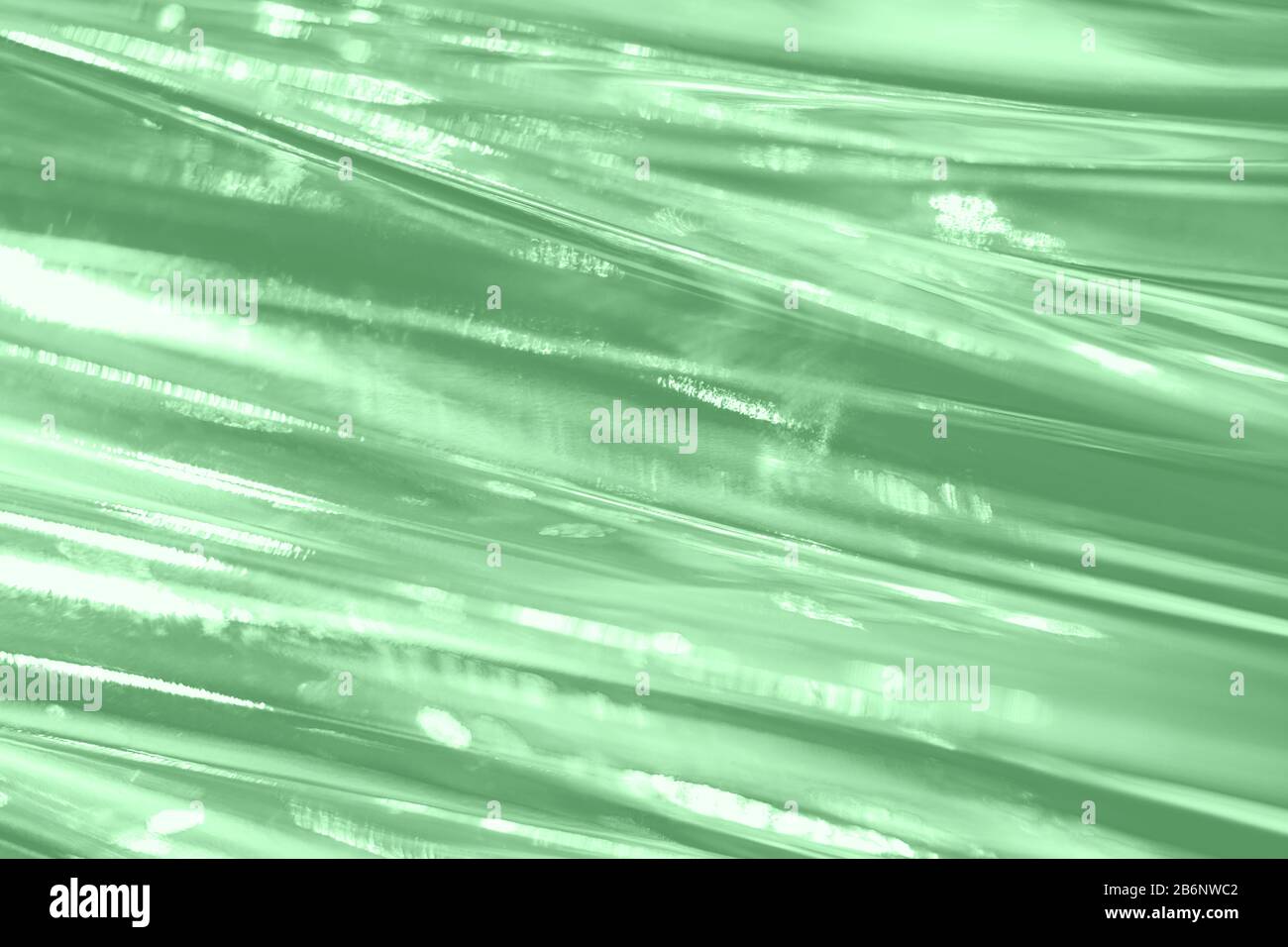 Abstract blurred trendy mint wavy futuristic background Stock Photo - Alamy