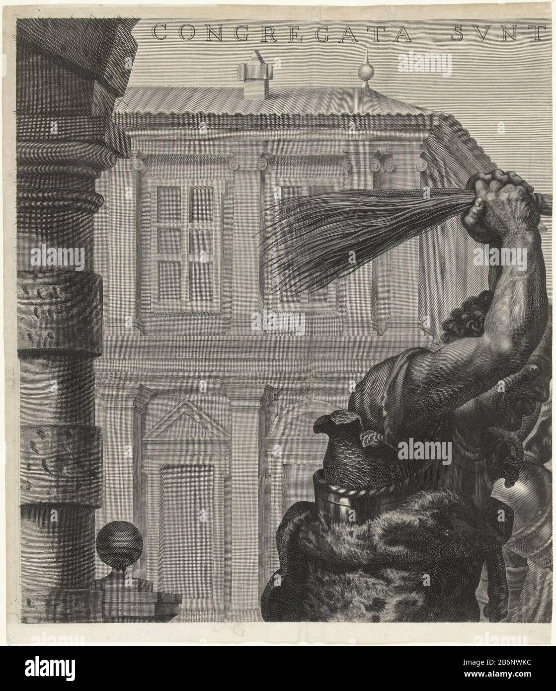 Geseling van Christus In the middle of the picture is Christ. He lashed ...