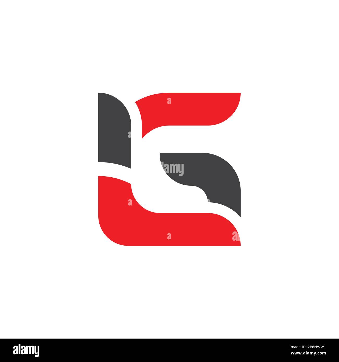 Initial LG letter Business Logo Design vector Template. Abstract Letter ...