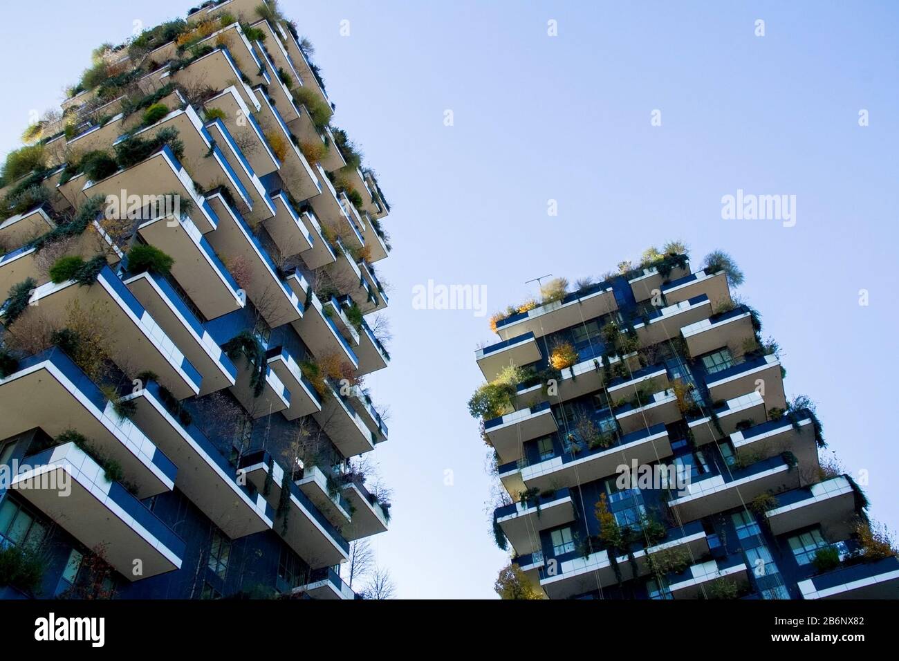 Bosco Verticale Building In Milan High Resolution Stock Photography and ...