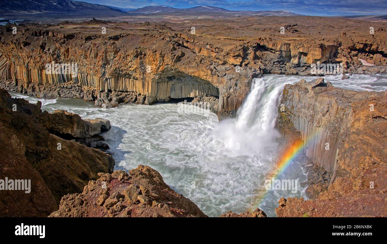 Aldeyarfoss hi-res stock photography and images - Alamy