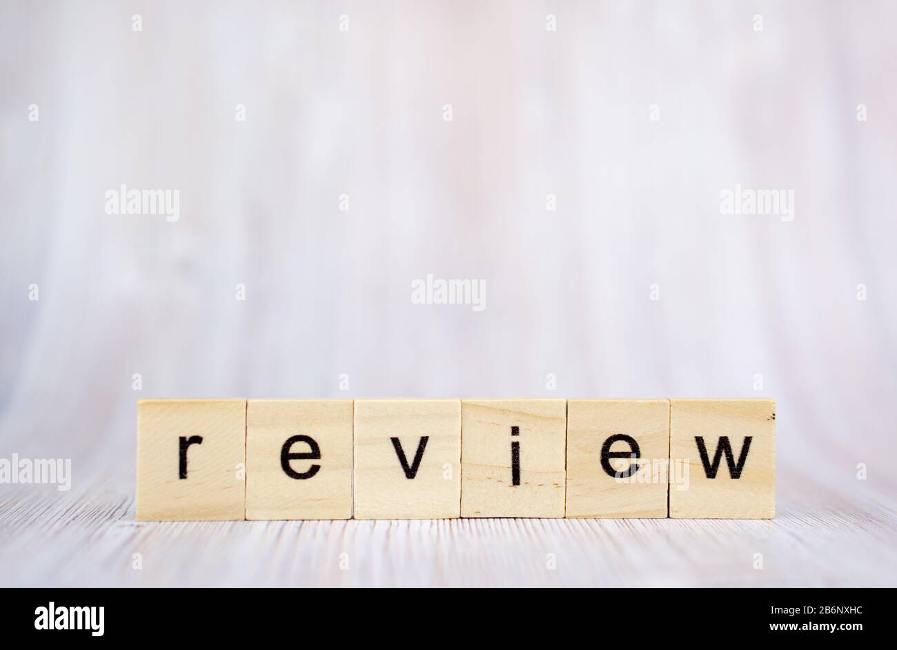 Review word hi-res stock photography and images - Alamy