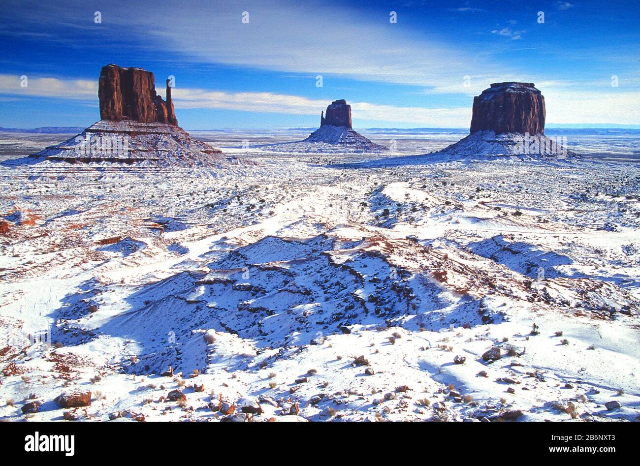 USA - Arizona - Monument Valley - Winter Stock Photo - Alamy