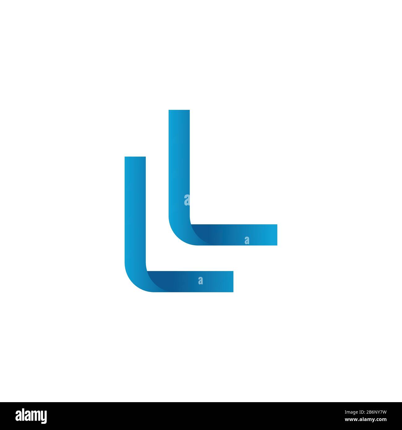 Letter ll logo Cut Out Stock Images & Pictures - Alamy