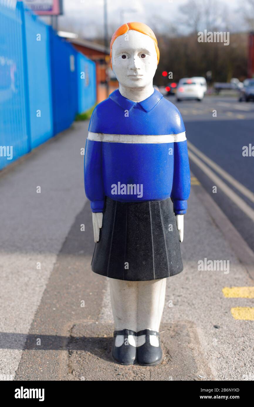 Child shaped bollards hi-res stock photography and images - Alamy