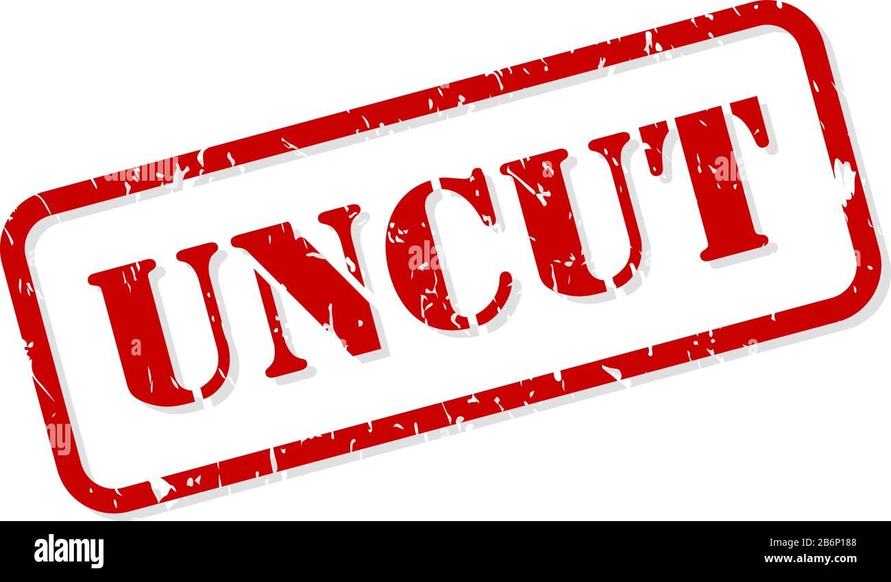 Uncut red rubber stamp vector isolated Stock Vector Image & Art - Alamy