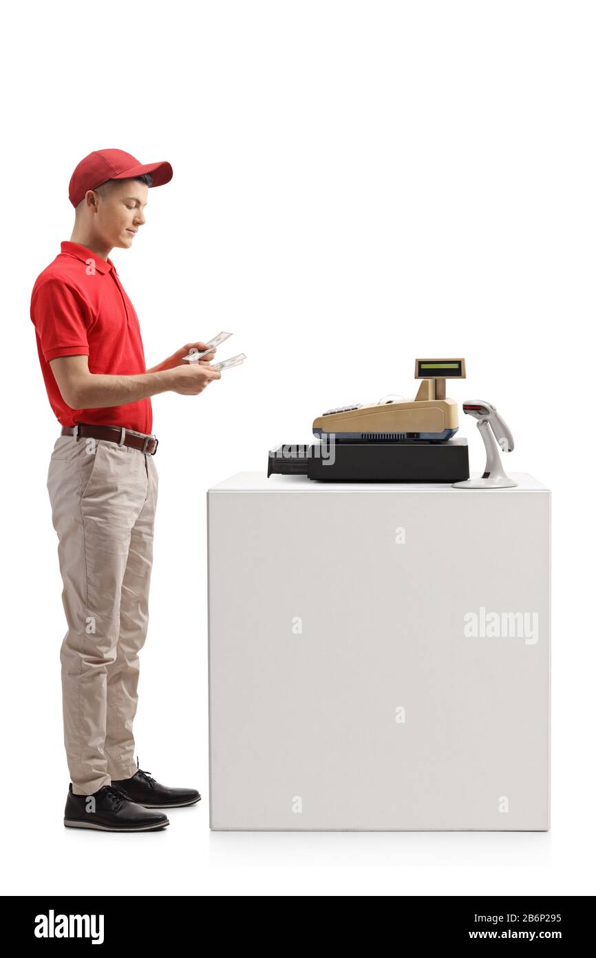 Pay cashier Cut Out Stock Images & Pictures - Alamy