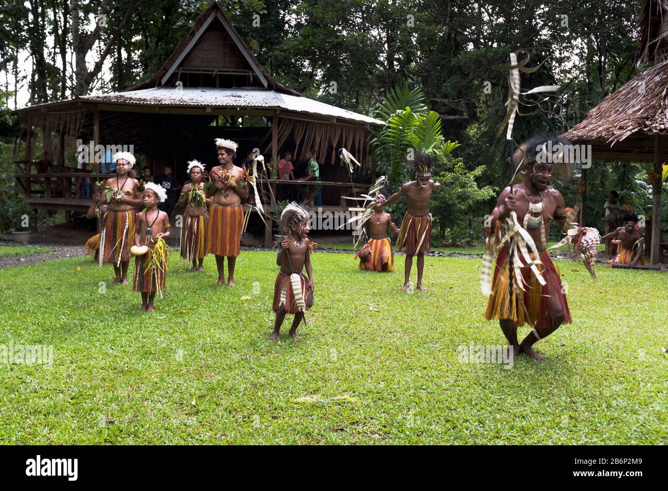 Papua new guinea tribe dance hi-res stock photography and images - Alamy