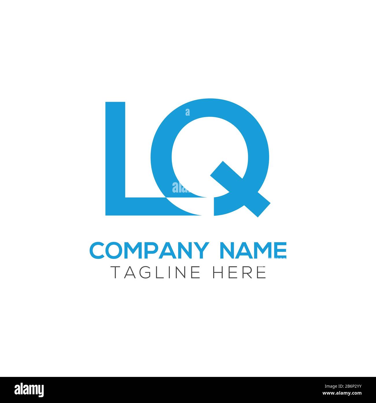 Lq initials logo Stock Vector Images - Alamy