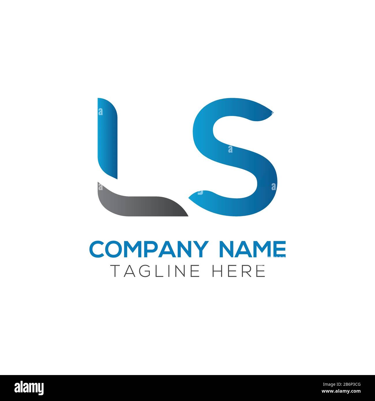 Initial LS letter Business Logo Design vector Template. Abstract Letter LS logo Design Stock ...