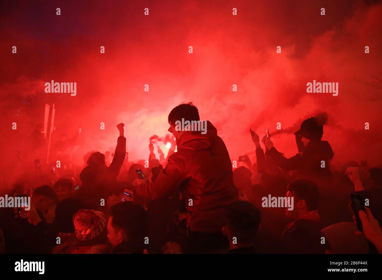 Anfield, Liverpool, Merseyside, UK. 11th Mar, 2020. UEFA Champions ...