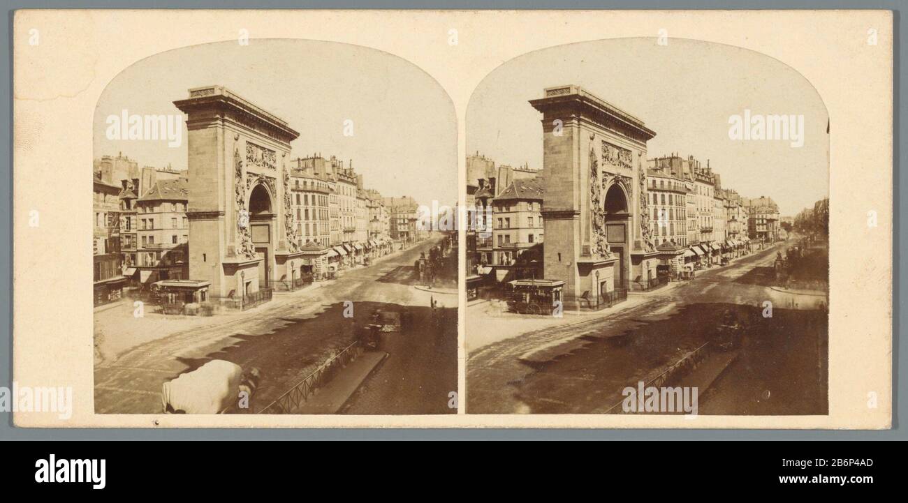 Paris historic boulevard entrance 1880 hi-res stock photography and ...
