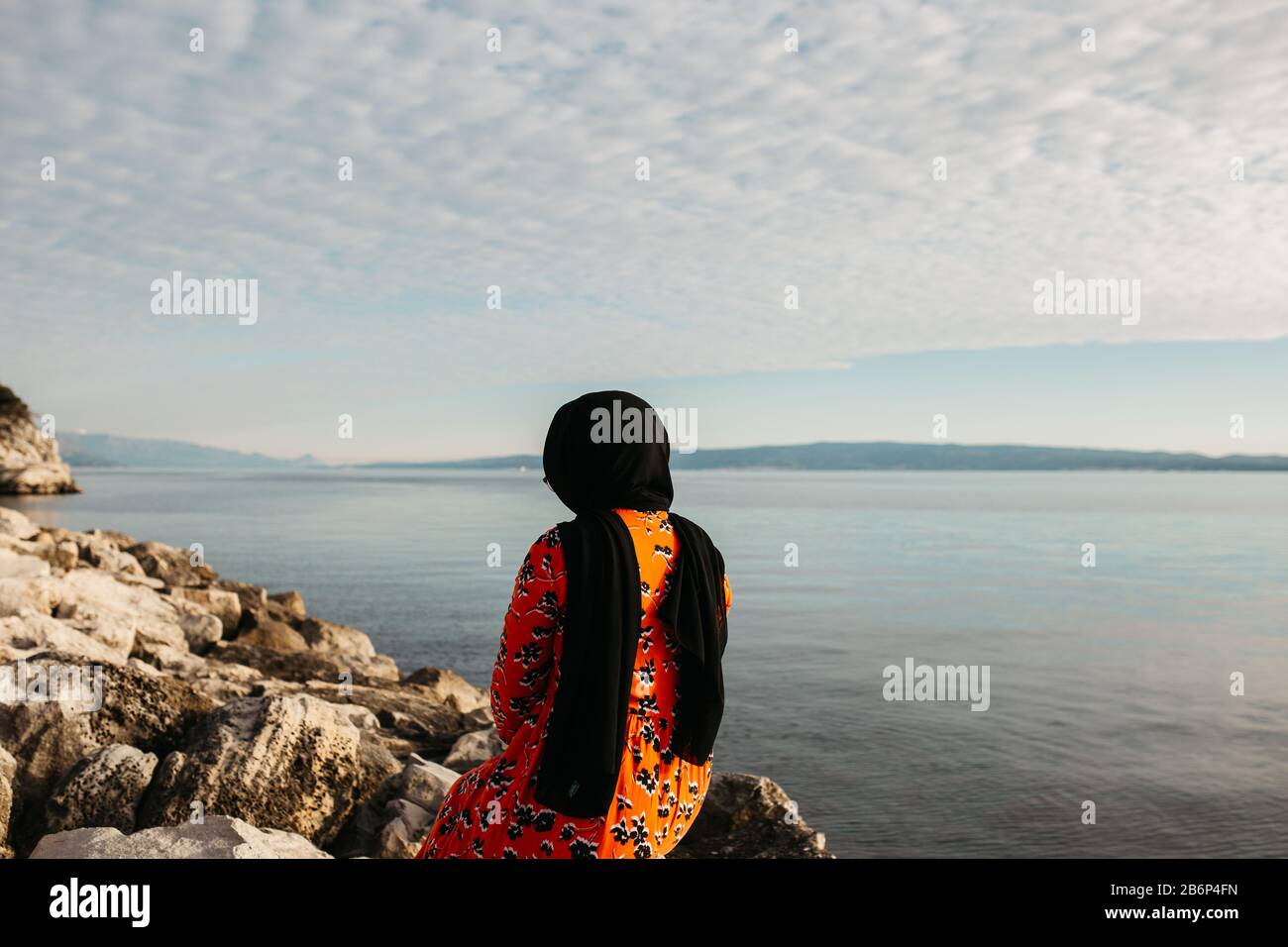 Muslim Woman On Beach High Resolution Stock Photography and Images - Alamy