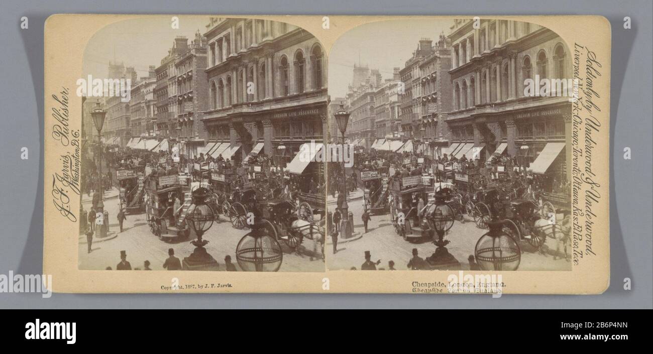 Cheapside london 19th century hi-res stock photography and images - Alamy