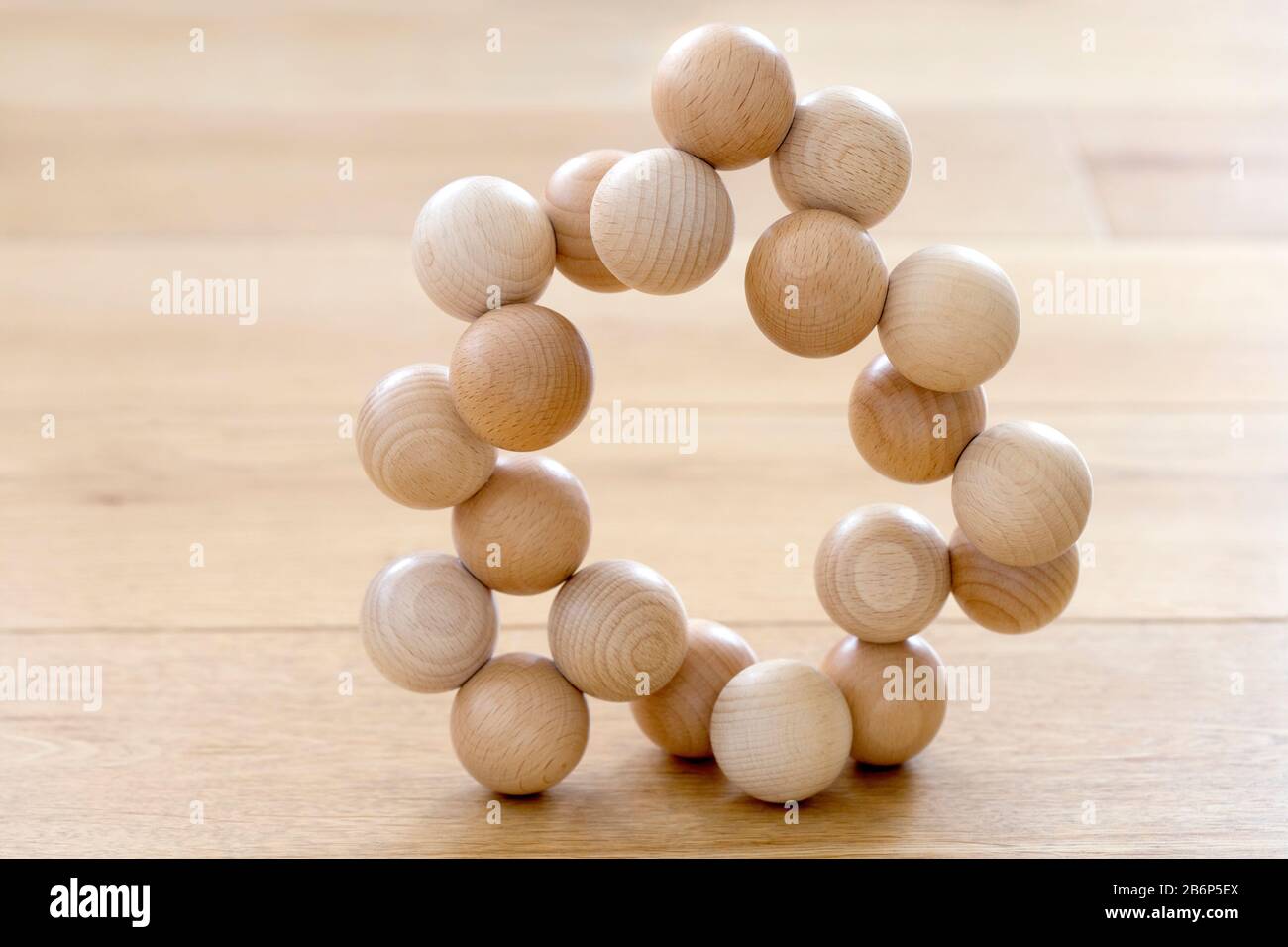 Wooden ball hi-res stock photography and images - Alamy