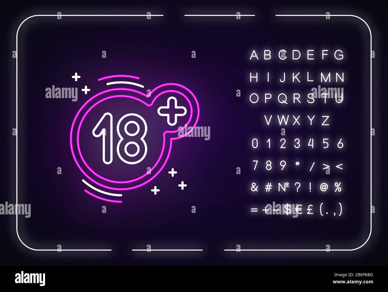 Adult content 18 entertainment Stock Vector Images - Alamy