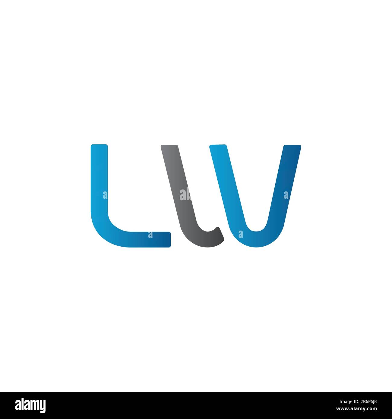 Initial LW letter Business Logo Design vector Template. Abstract Letter ... Initial LW letter Business Logo Design vector Template. Abstract Letter ...