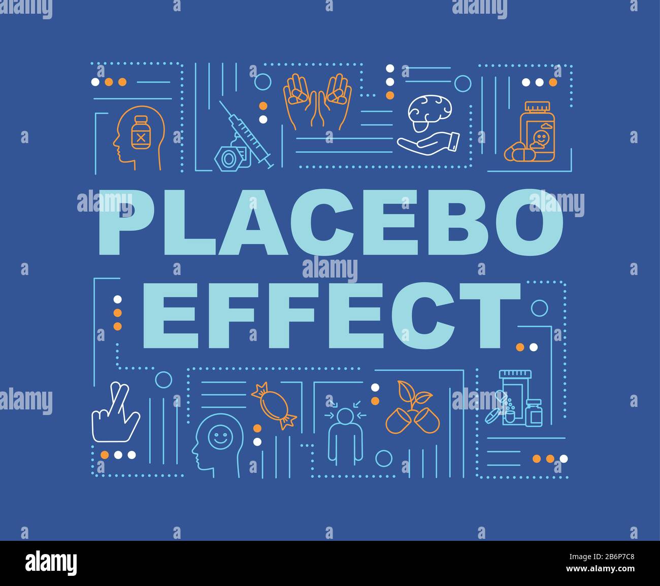 Placebo effect Stock Vector Images - Alamy