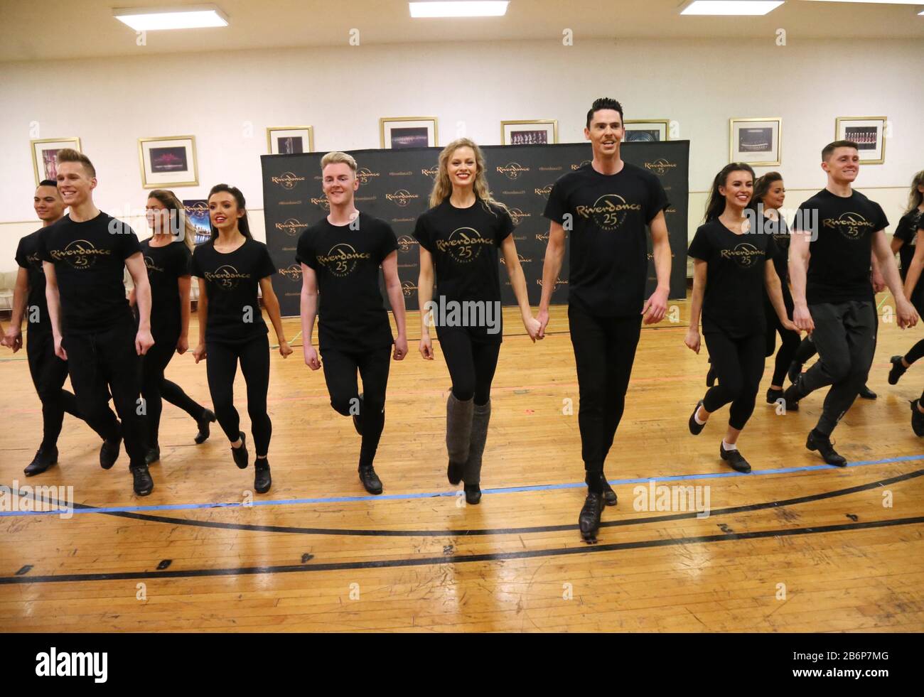 New York, NY, USA. 10th Mar, 2020. The cast at the rehearsal for the ...