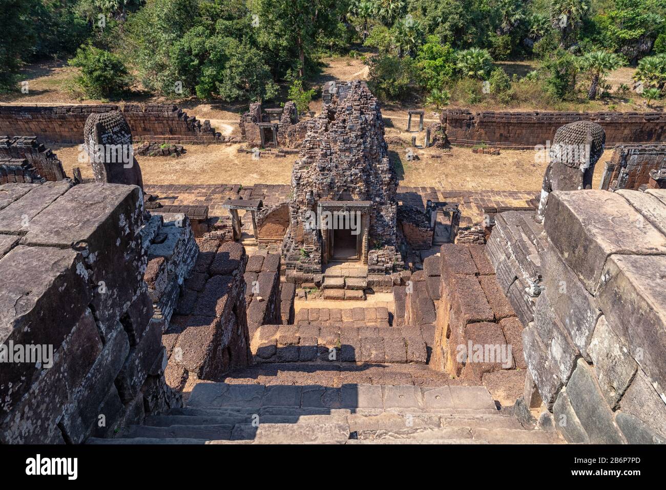 The Pre Rup Temple complex in Cambodia Stock Photo - Alamy
