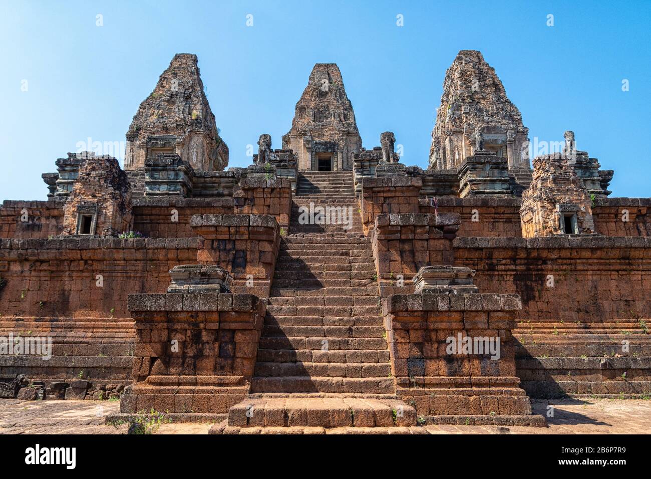 The Pre Rup Temple complex in Cambodia Stock Photo - Alamy
