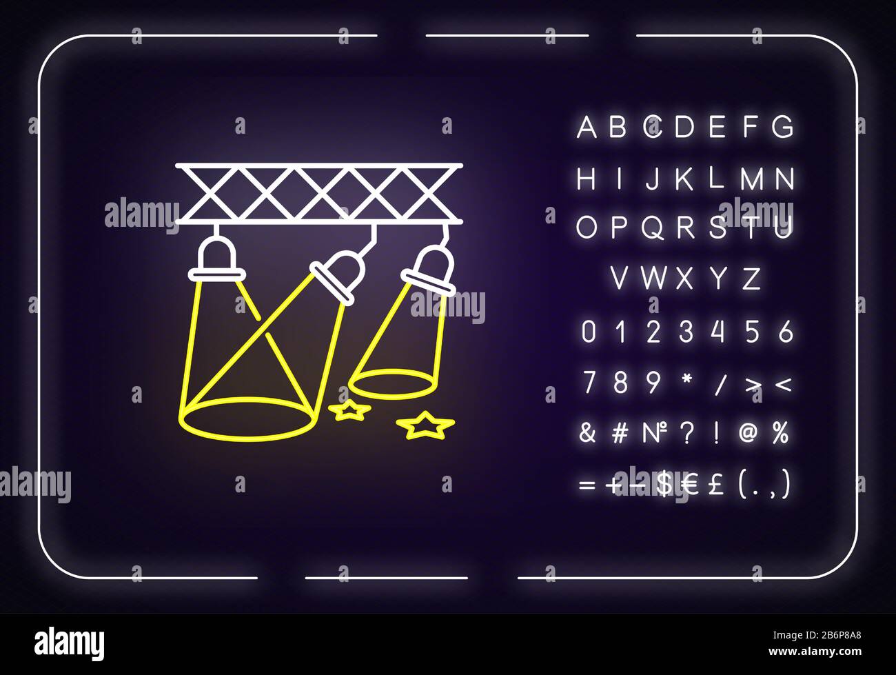 Nightclub light effect Stock Vector Images - Alamy