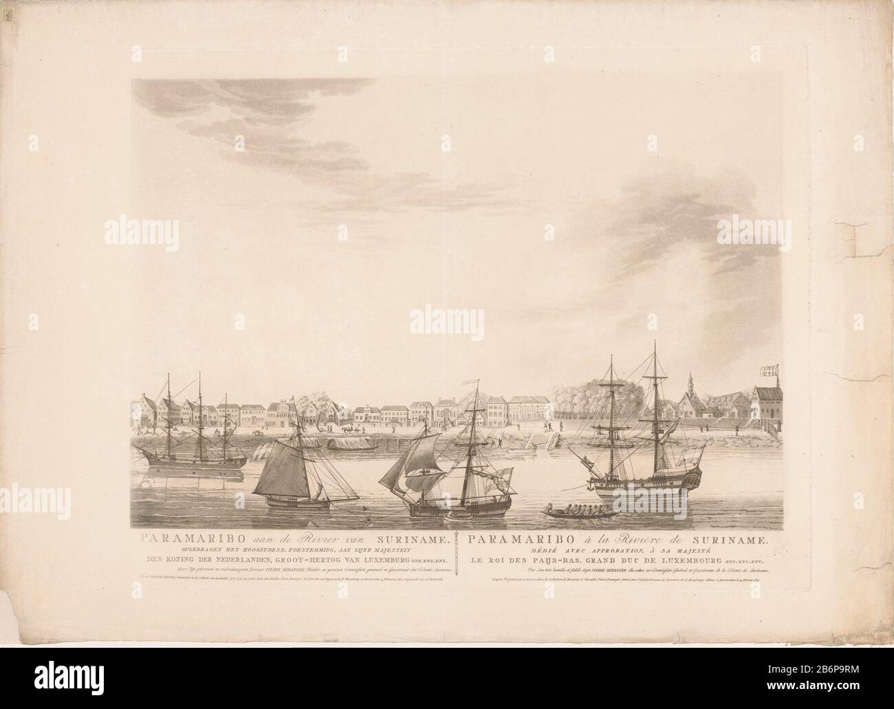 View of Paramaribo from Suriname Paramaribo River to River Suriname ...