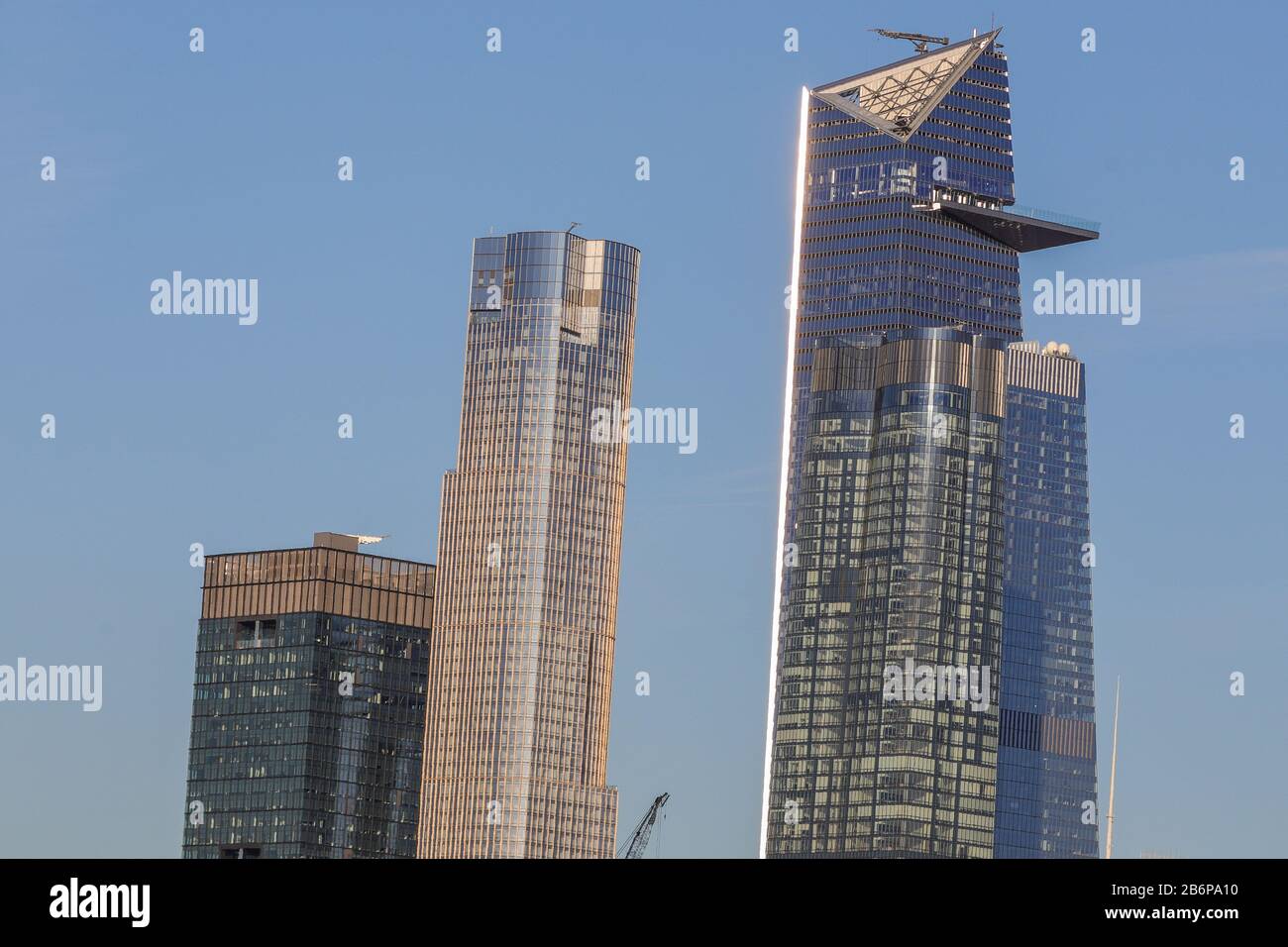 New York, USA. 09th Mar, 2020. View from The Edge Observatory in New ...