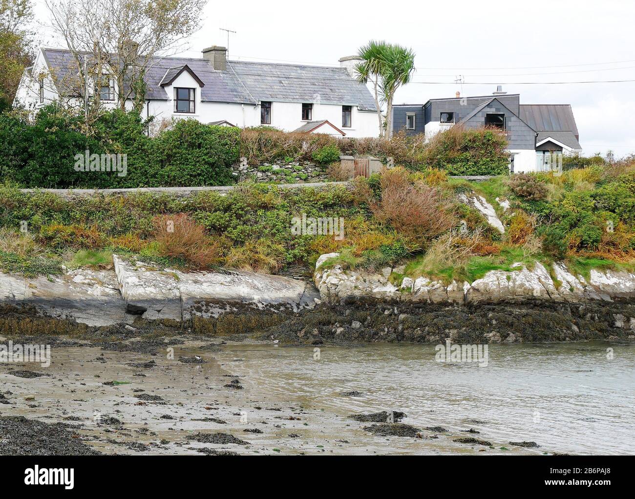 Cottage along the Wild Atlantic Way, County Cork, Ireland Stock Photo ...