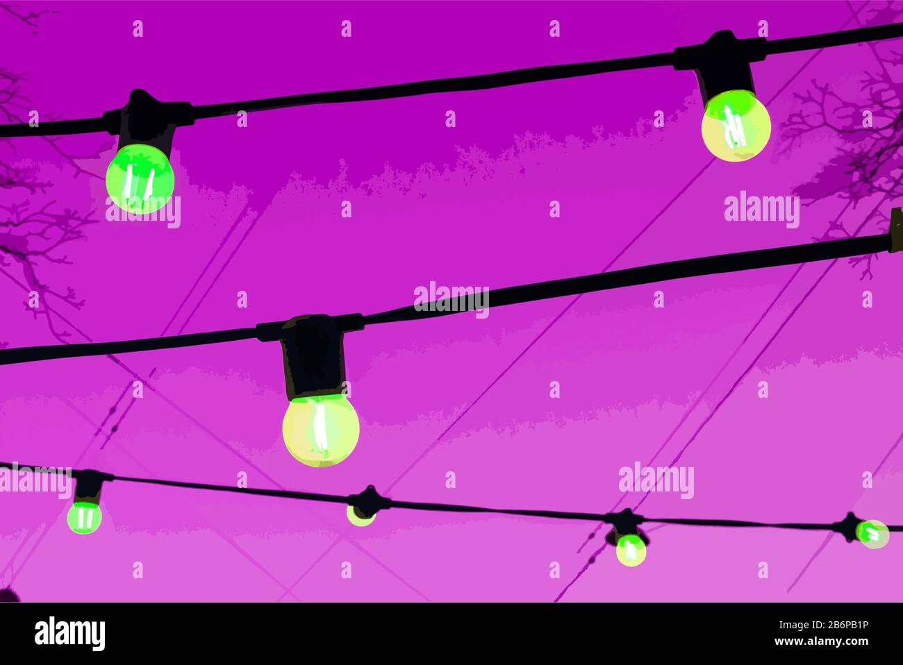 Light wires Stock Vector Images - Alamy