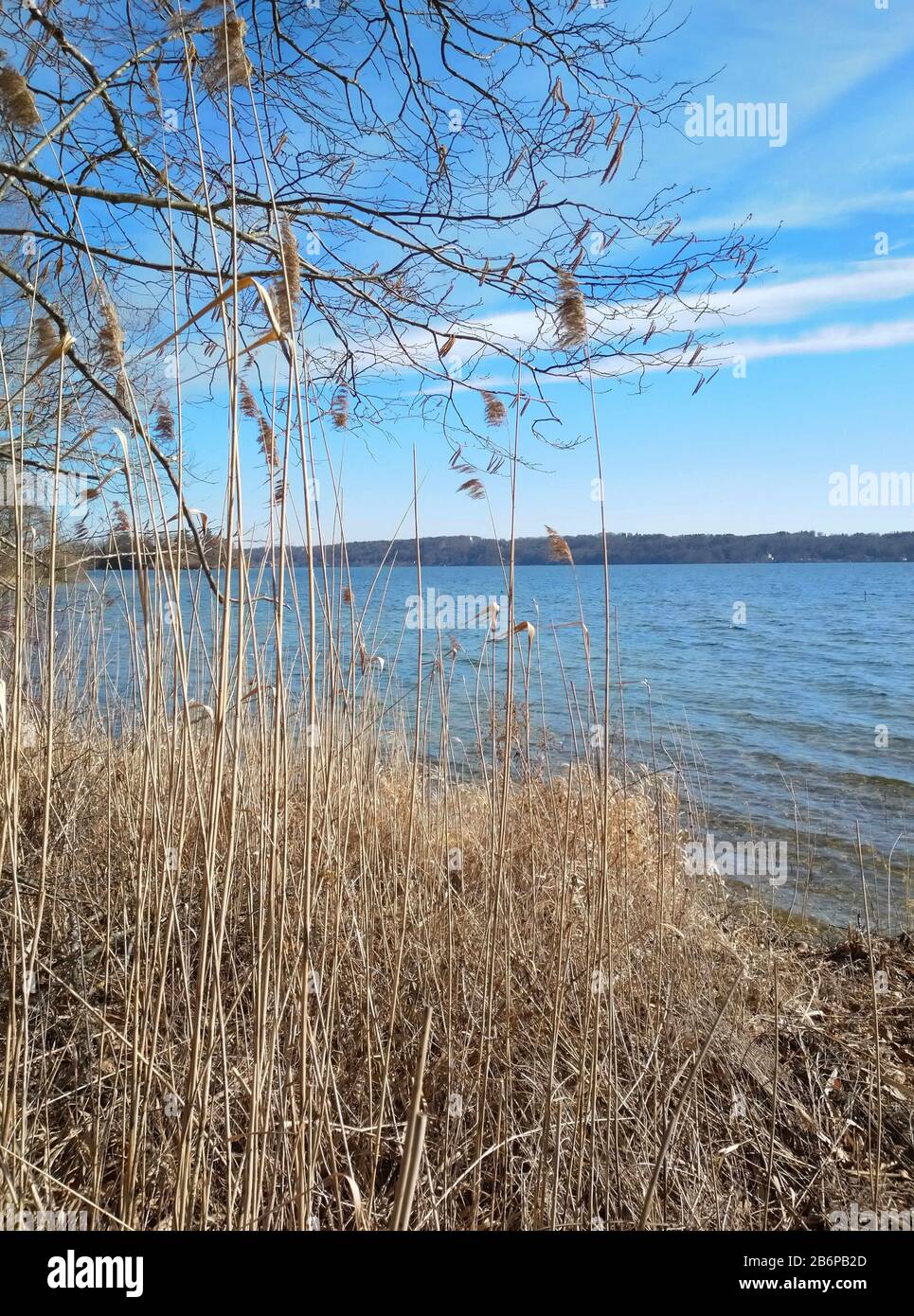 sunny day at lake starnberg Stock Photo - Alamy