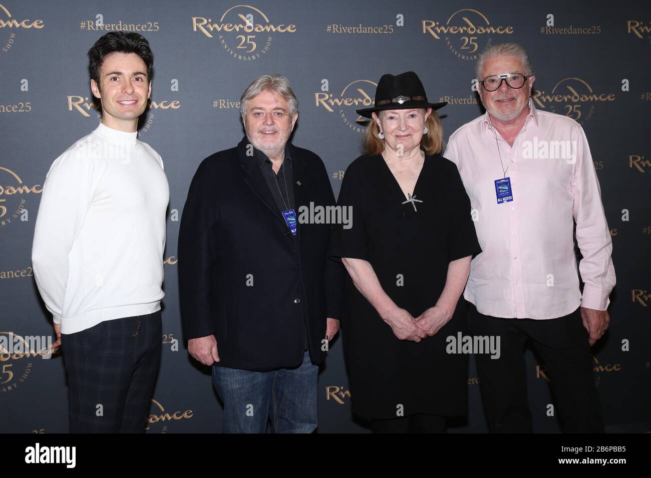 New York, NY, USA. 10th Mar, 2020. Padraic Moyles, Bill Whelan, Joan ...