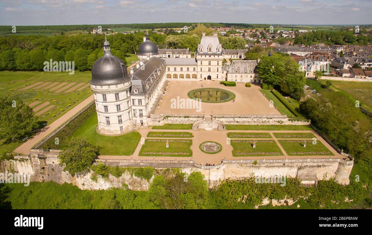 Valencay castle hi-res stock photography and images - Alamy