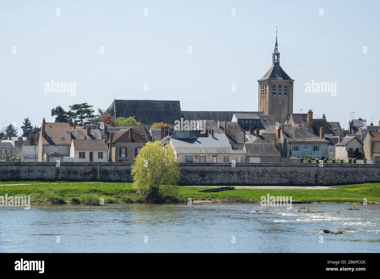 Jargeau village in Loiret department in France Stock Photo - Alamy