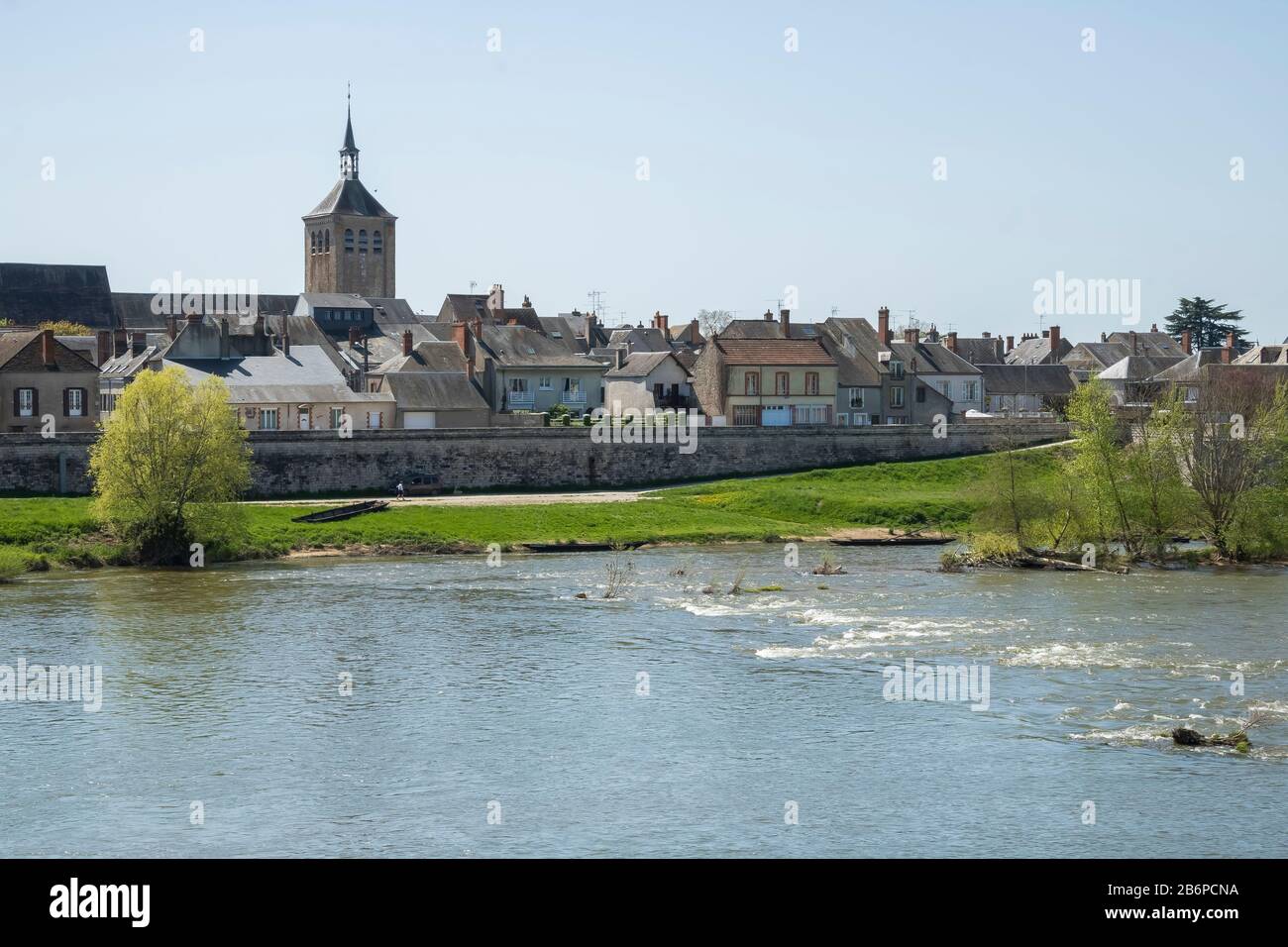 Jargeau village in Loiret department in France Stock Photo - Alamy