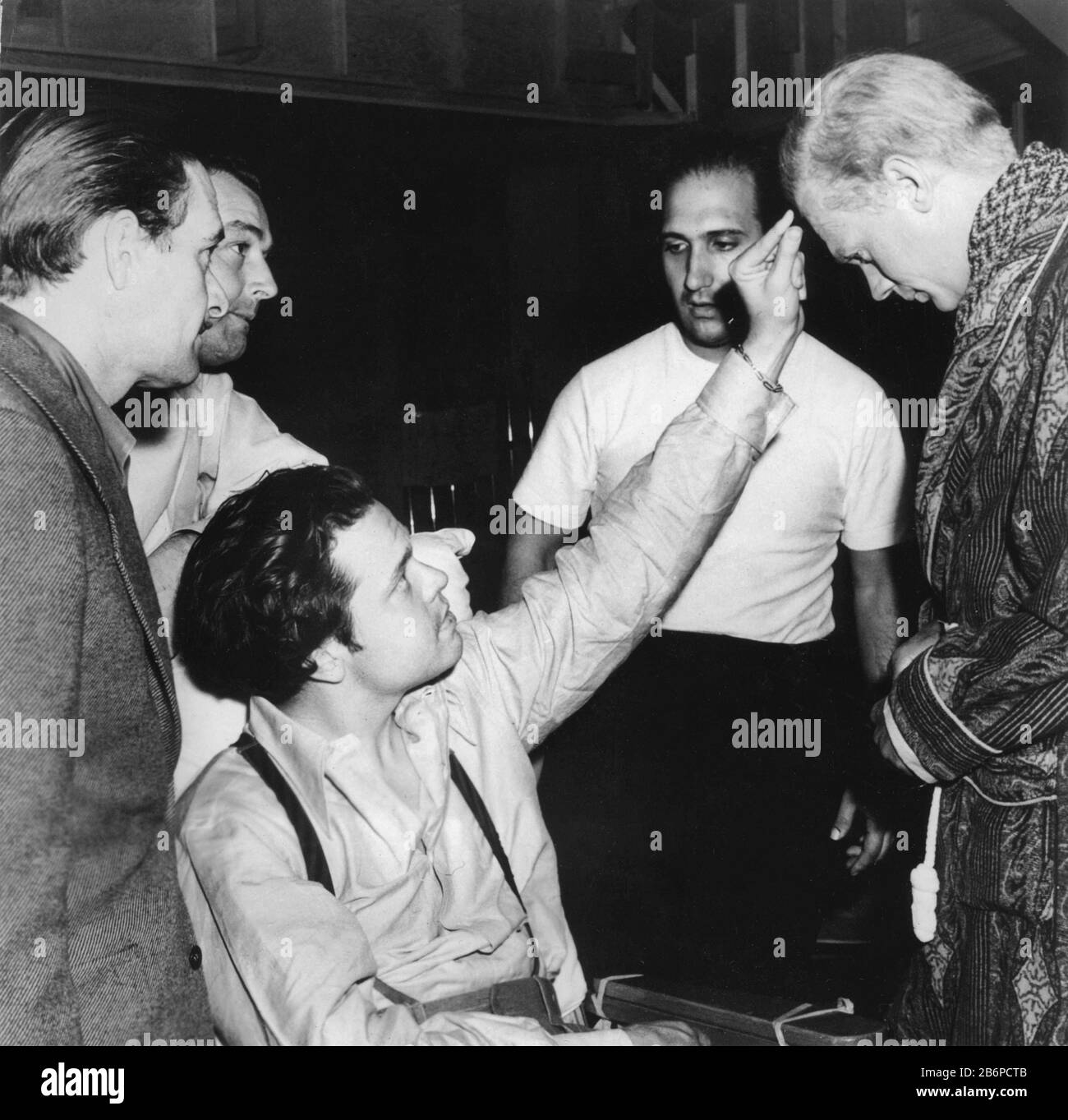 Cinematographer GREGG TOLAND assistant make-up artist LAYNE BRITTON ...