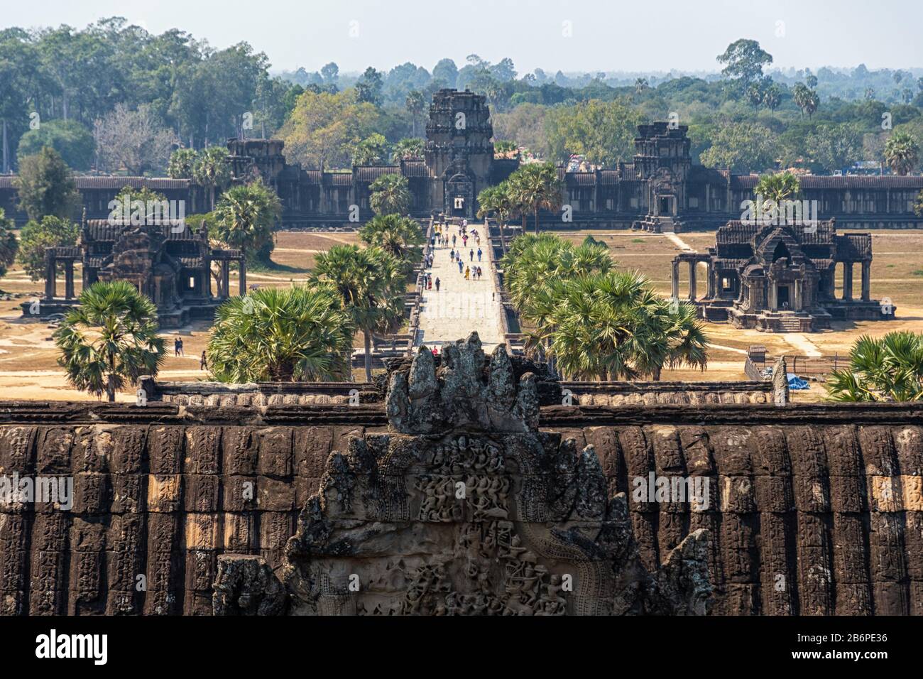 The temple complex of Angkor Wat in Cambodia Stock Photo - Alamy