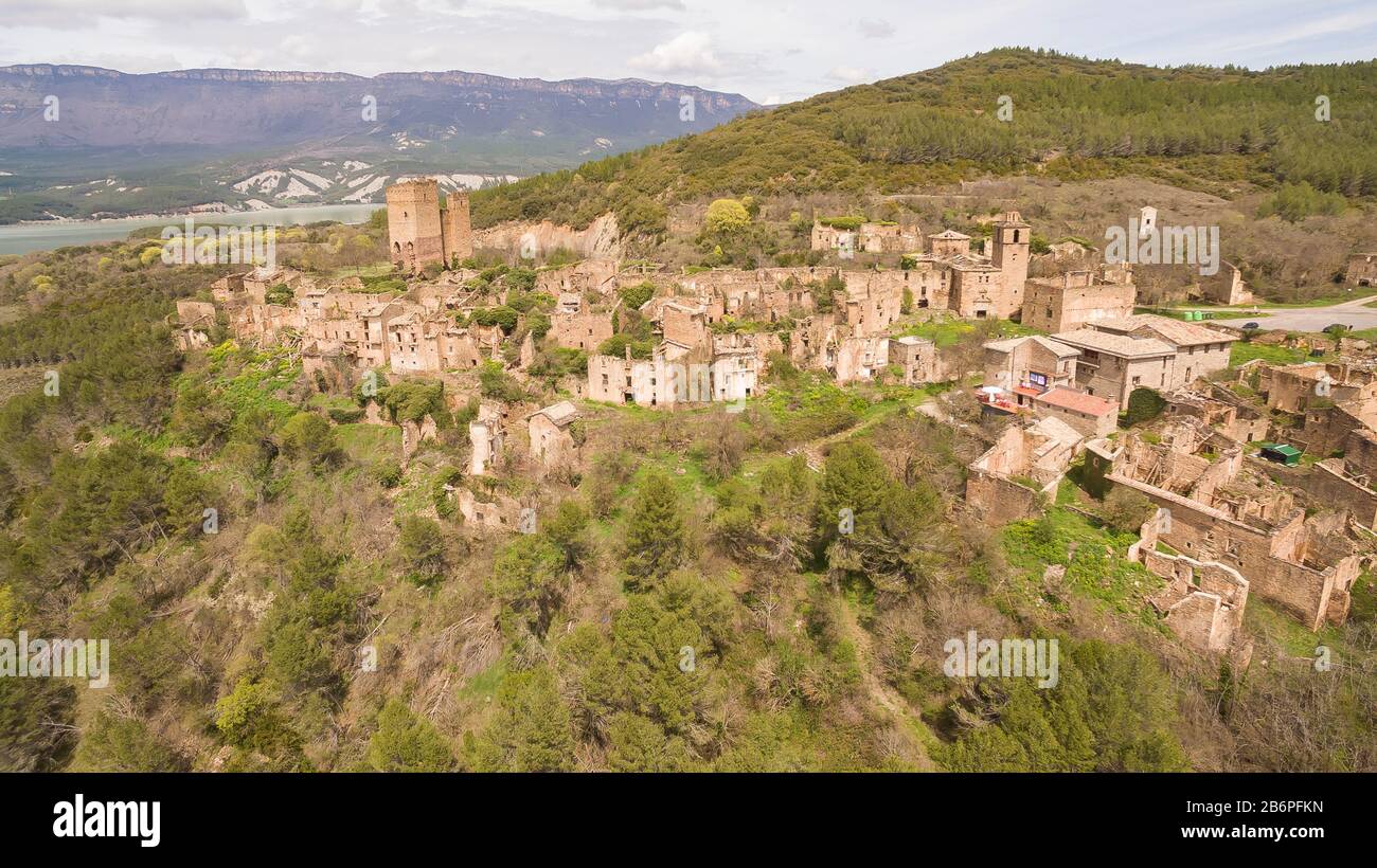 Ruesta Cinco Villas Zaragoza Aragón High Resolution Stock Photography ...