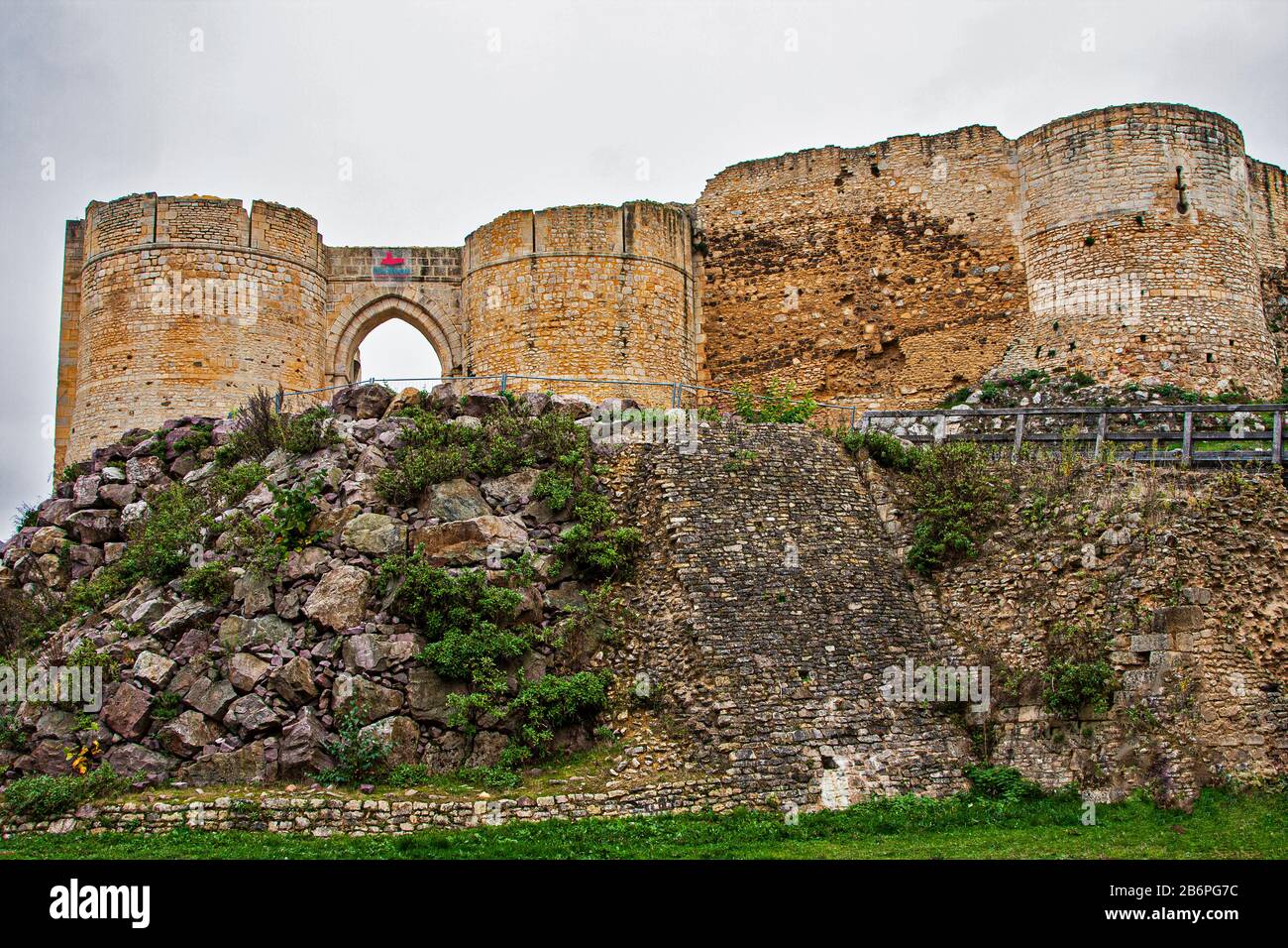 France, Normandy, Falaise, Falaise castle, William the Conqueror ...