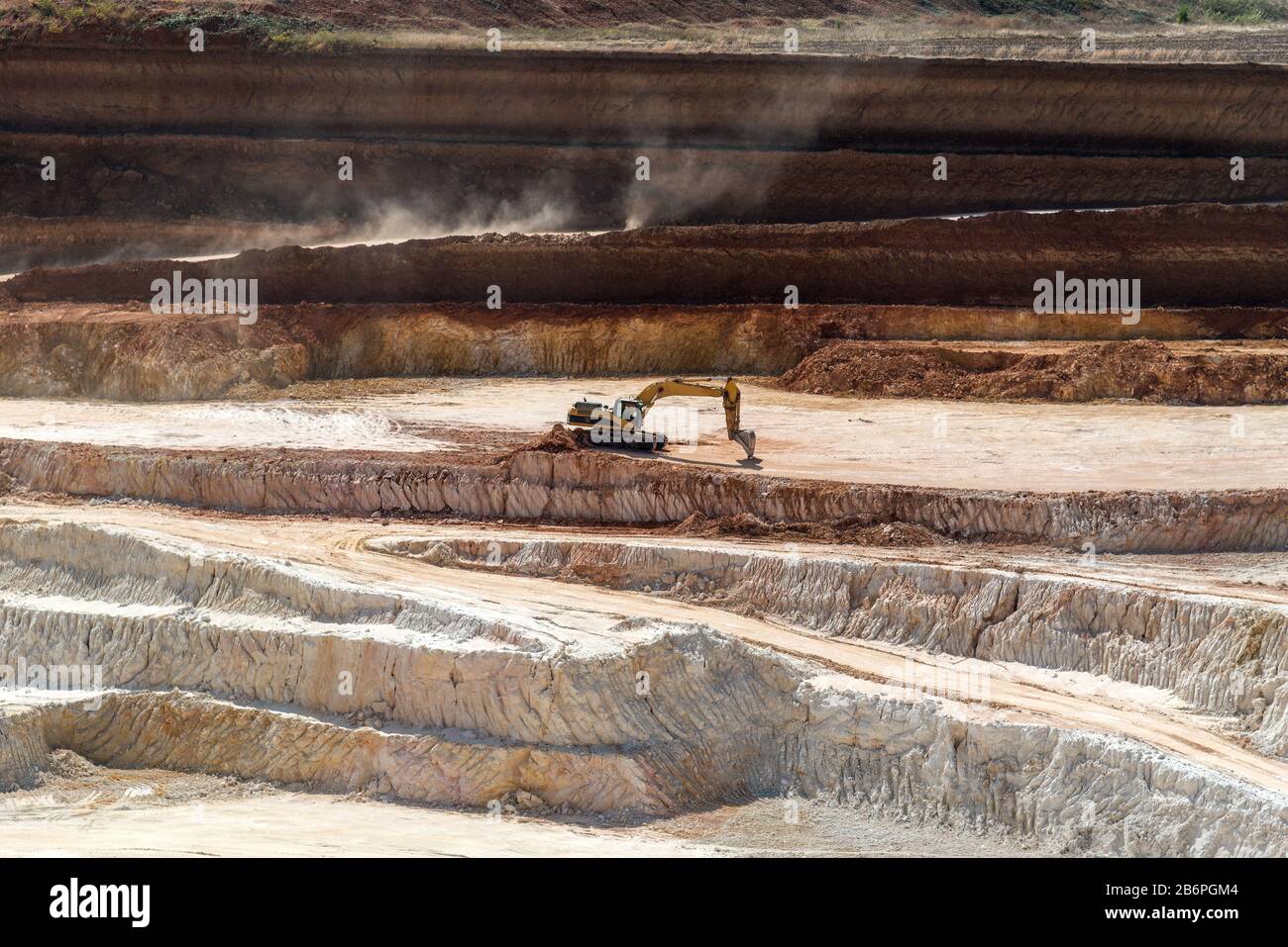 Clay extraction hi-res stock photography and images - Alamy