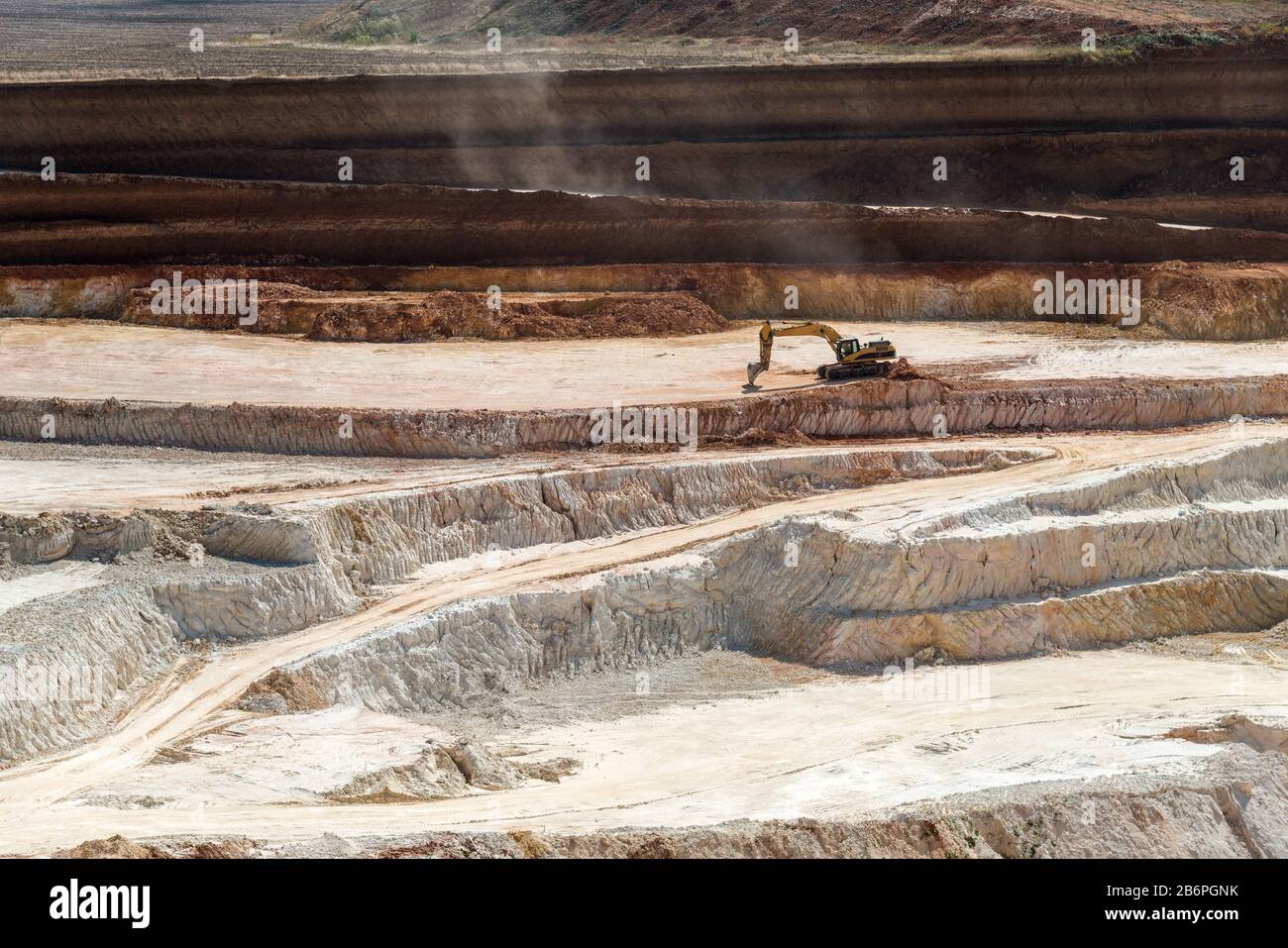 Clay extraction hi-res stock photography and images - Alamy