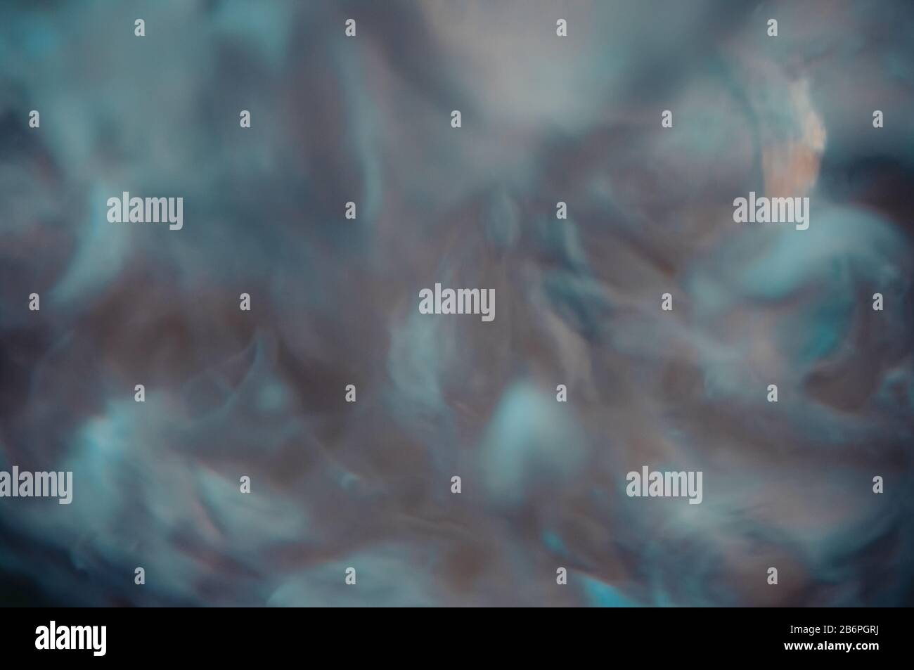 Color abstraction. Background based on boiling water. Toned photo, out ...