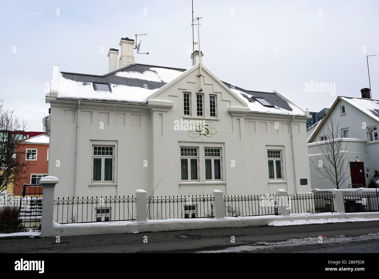 Reykjavík, capital and largest city of Iceland, Ísland, Europe Stock ...