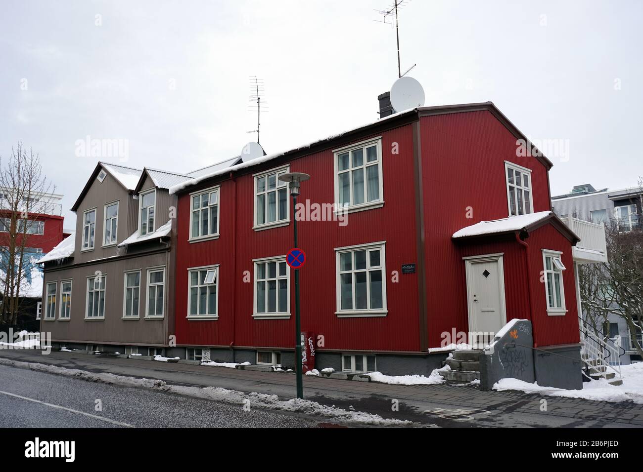 Reykjavík, capital and largest city of Iceland, Ísland, Europe Stock ...