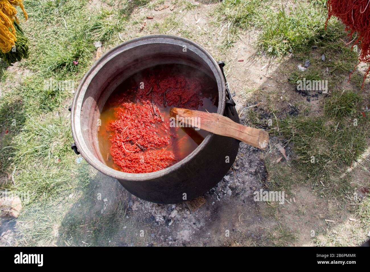 Ancient copper cauldron hi-res stock photography and images - Alamy