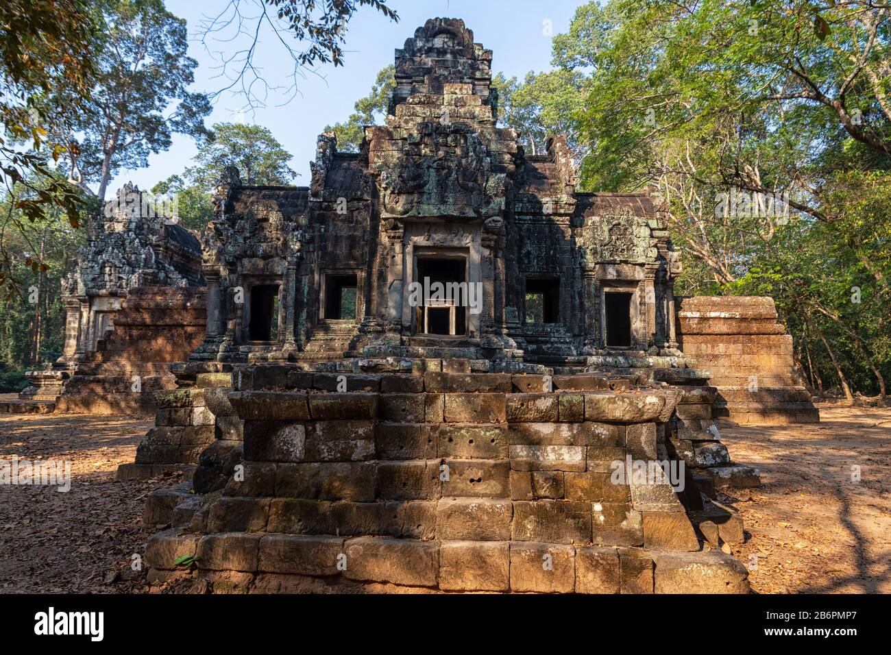 The Thommanon Temple near Angkor Wat in Cambodia Stock Photo - Alamy